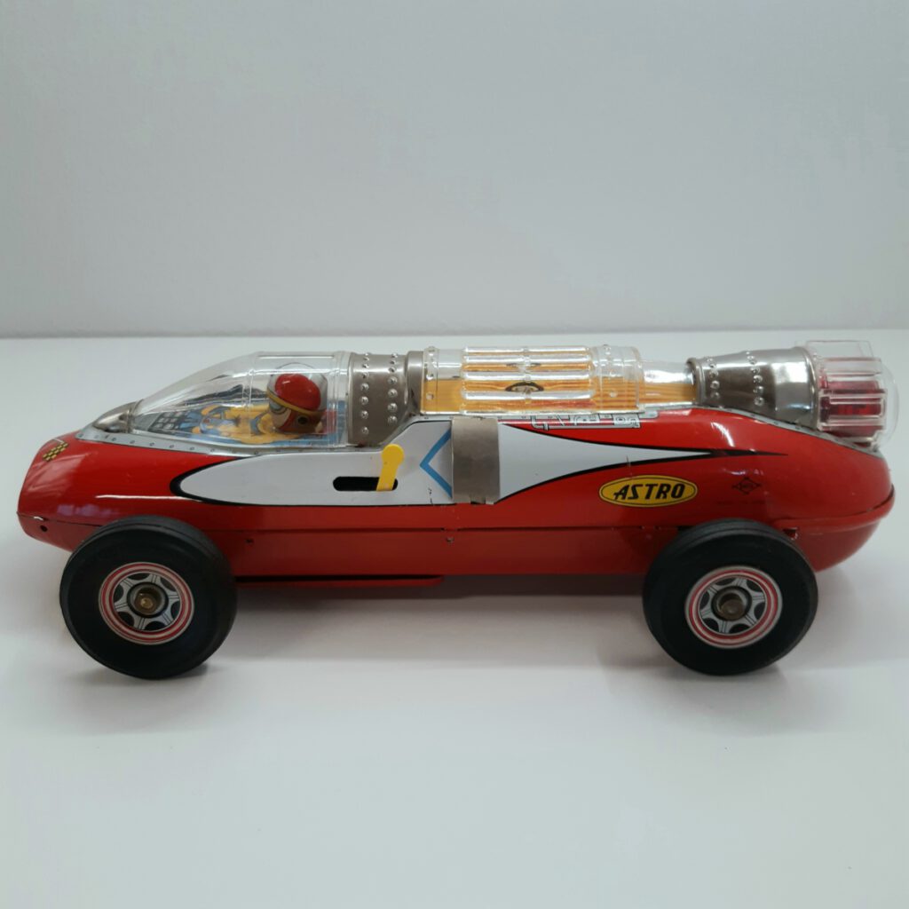 Daiya Japan 60’s Astro Racer - Battery Operated - Tin Toy Car
