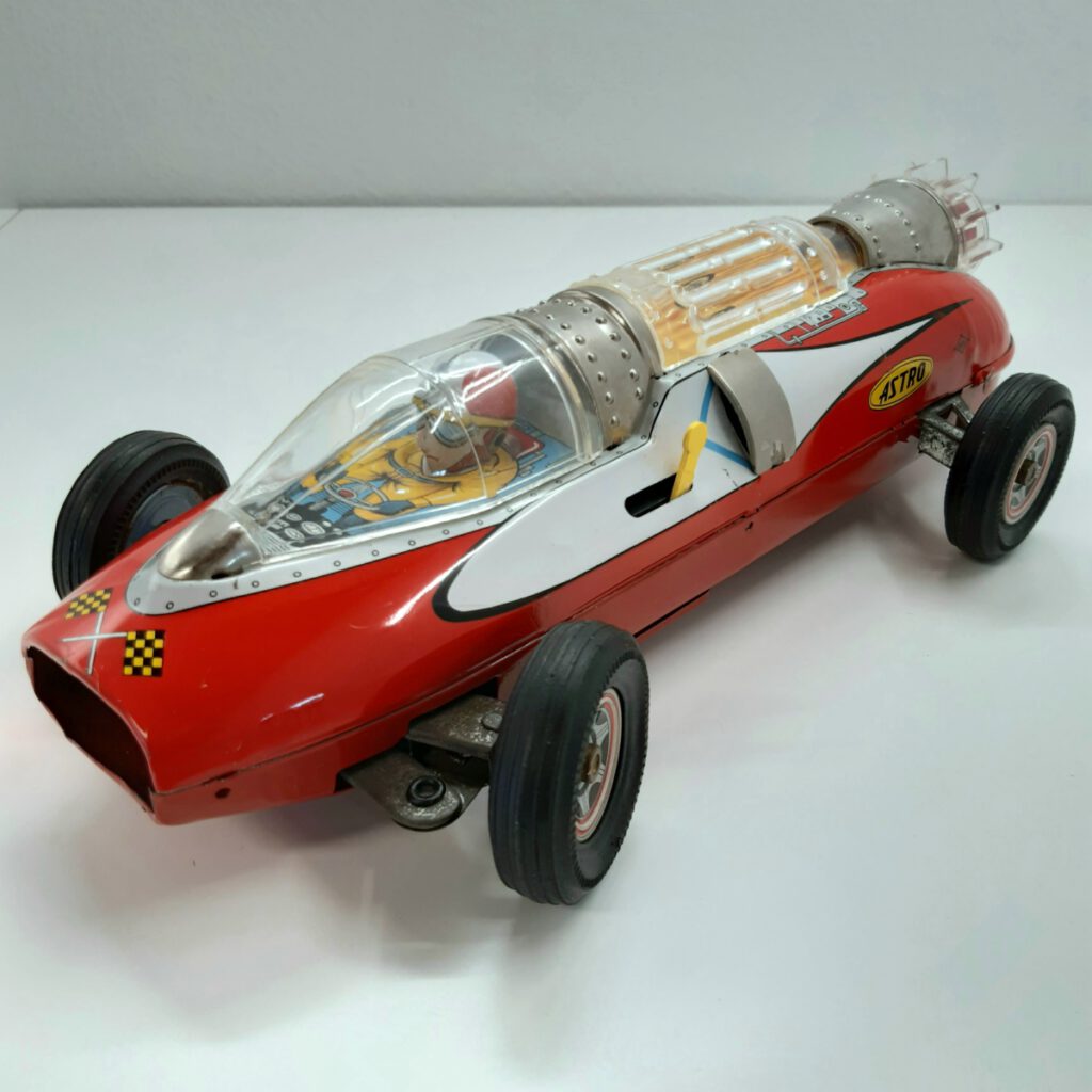Daiya Japan 60’s Astro Racer - Battery Operated - Tin Toy Car