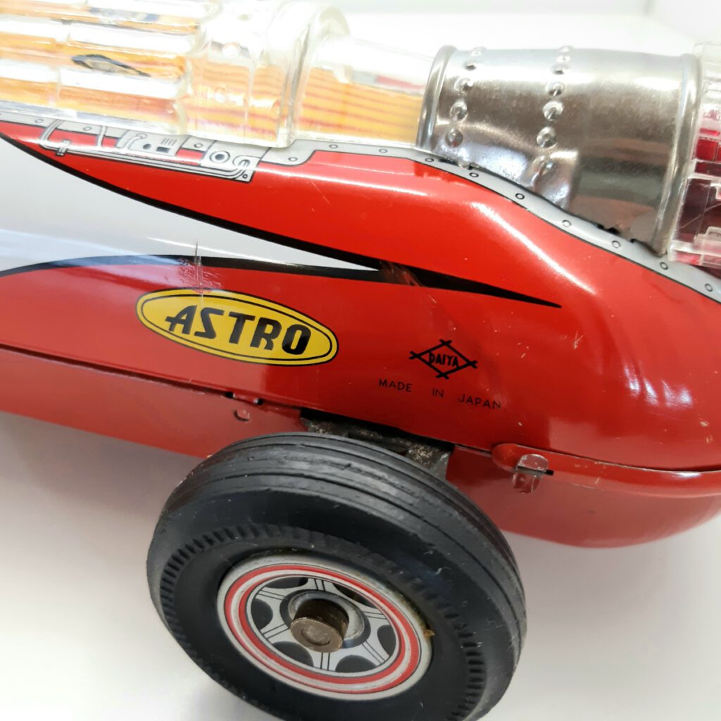 Daiya Japan 60’s Astro Racer - Battery Operated - Tin Toy Car