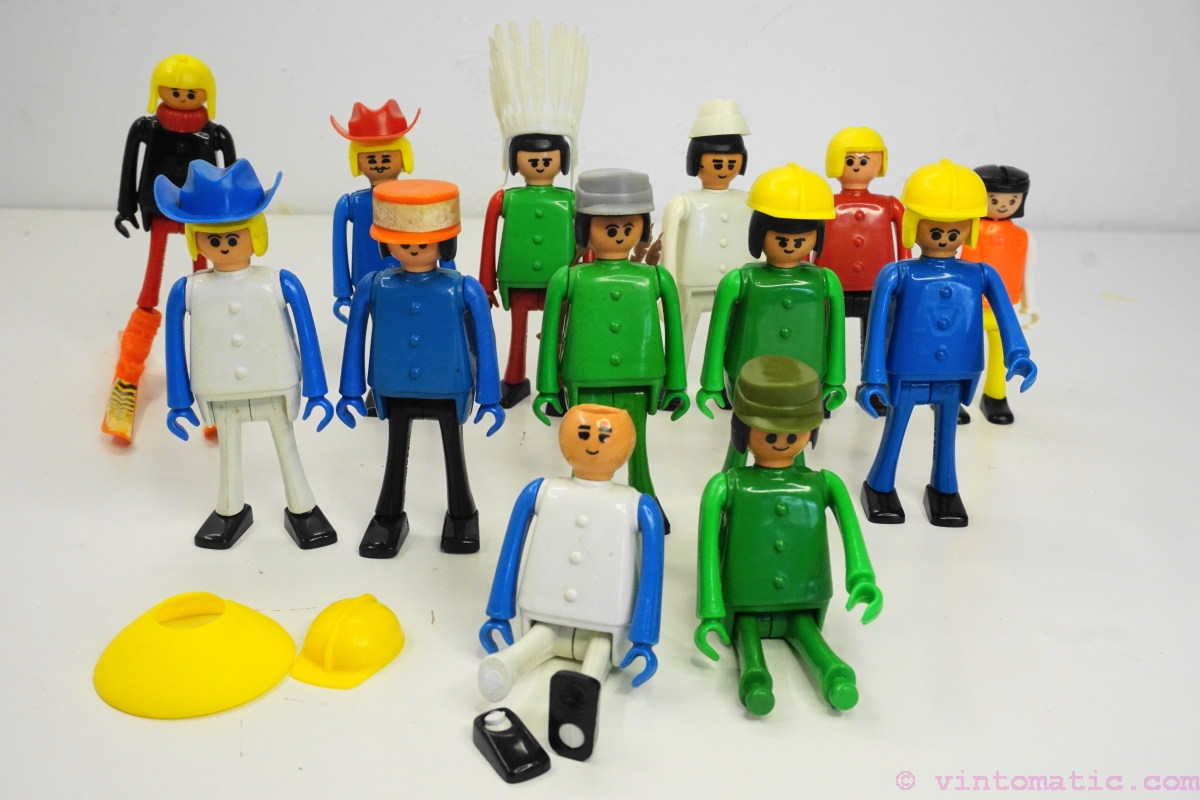 Lot Figures BIG Spielwaren Play Big Action Figures 1974 Lot Figures BIG Spielwaren Play Big Action Figures 1974